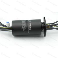 China Customizable Through Bore Slip Ring 8 Circuits 10A 21 Signals 300rpm Rotary Union for Radar Systems Industrial Mixers for sale