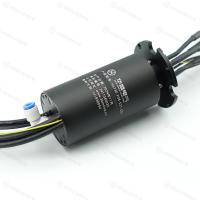 China 8 Circuits 10A 21 Signals 1 Shield Through Bore Slip Ring 300 RPM 1 Mpa Pneumatic for sale