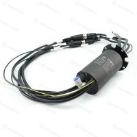 China 8 Circuits 10A 21 Signals 1 Shield Through Bore Slip Ring 300 RPM 1 Mpa Pneumatic for sale