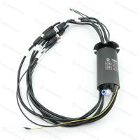 China Rotary Joint Slip Ring 8 Circuits 10A 21 Signals 1 Shield 300RPM IP51 for Automated Warehousing for sale