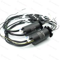 China Rotary Joint Slip Ring 8 Circuits 10A 21 Signals 1 Shield 300RPM IP51 for Automated Warehousing for sale
