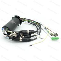 China Hiscience 36 Circuits Slip Ring 8x10A 27 Signals 1 Passage Rotary Union 0-200RPM for Automation for sale
