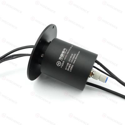 China 0-250RPM Rotary Union with 21 Circuits Slip Ring Connector for Industrial Rotary Dryers Cranes and Hoists for sale