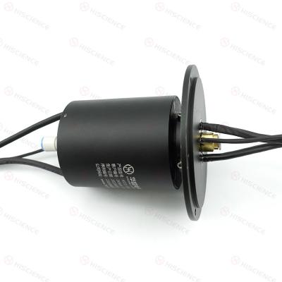 China Electrical Pneumatic Slip Ring 23 Circuits 10A 250RPM IP51 for Amusement Rides Mining for sale