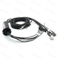 China 0-220VAC/VDC Slip Ring 26 Circuits 250RPM Hydraulic Rotary Joint for Food Processing Equipment for sale