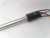 China Maritime Offshore Slip Ring 1 Channel FC PC Fiber Optic Rotary Joint 24-380VAC for sale