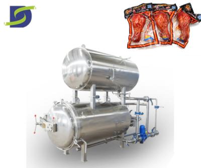 China water spray retort machine for tuna fish cans for sale