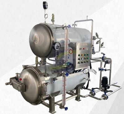 China Industrial spray water immersion Food Autoclave Retort Sterilizer For Canned Food for sale