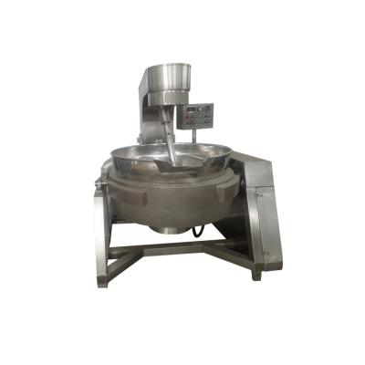 China Agitator cooking machine// jam boiler with agitator//jam paste mixing and cooking pot for sale
