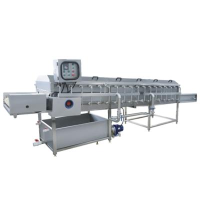 China small pasteurizer machine  tunnel type with conveyor for canning food for sale