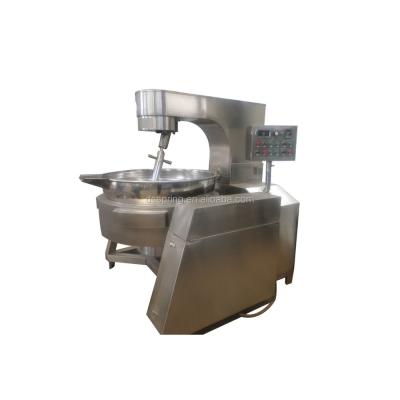 China industry meat rice paste jam gas steam cooking mixer machine 500 1000 1200 liter for sale