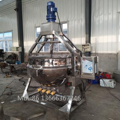 China Industrial food planetary cooking pots mixer machine 500l automatic food eggs cooking mixer machine for sale