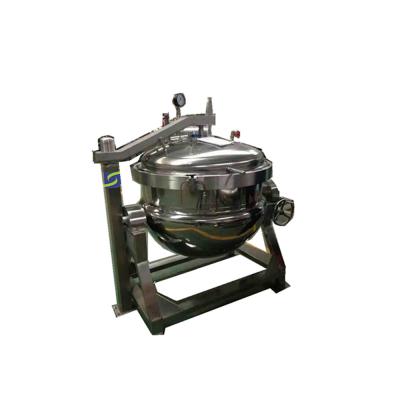 China Stainless Steel Steam Jacketed Pot 50l Industrial Electric Jacketed Cooking Kettle for sale