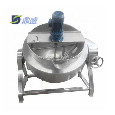 China 200 liter Nougat sugar Dairy products jacketed cooking kettle  steam jacketed cooking kettle for sale