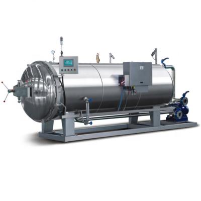 China custom can food water immersion retort water spray showing autoclave steam sterllizer retort autoclave machine for sale
