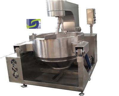 China stainless steel steam operated cooking mixer shear mixer jacketed kettle cheese kettle for sale