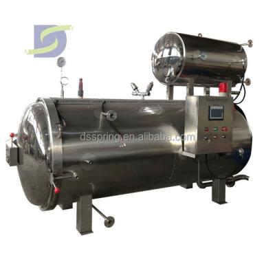 China Horizontal Steam Autoclave Retort Sterilizer Spray Type For Glass Can Food for sale