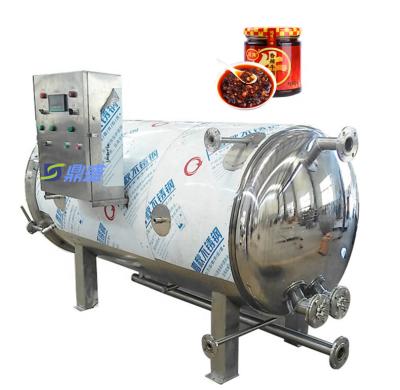 China 150KG Steam Autoclave Retort Sterilizer For Glass Bottle Beef Paste for sale