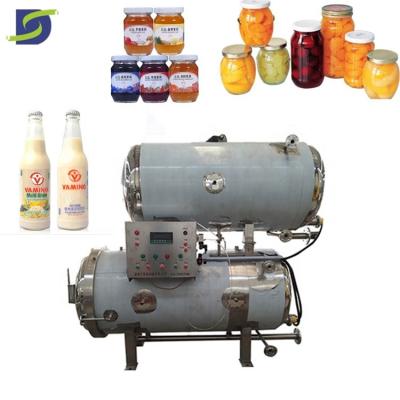 China Horizontal Water Immersion Autoclave Retort Sterilizer Food and Beverage High Efficiency for sale