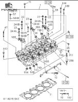 China Isuzu 4HK1 6HK1 Engine Nozzle Sleeve Gasket 8976049160 for Excavator ZX200-3 for sale