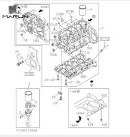 China 4HK1 8982045280 Engine Block Cylinder Block for ZX200-3;ZX240-3ZX270-3 Isuzu Excavator for sale
