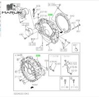 China 4HK1 Genuine Engine Parts Flywheel Housing 8980410660 for sale