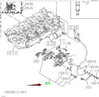 China Genuine 4HK1 Engine Parts Common Rail Asm 8973060634 for sale