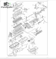 China Engine Overhaul Gasket Full Set for 6HK1 Hitachi Zx330-3 for sale