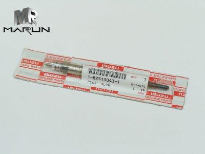 China Isuzu Excavator Engine Parts GLOW PLUG 1825130432 for 6BG1/6HK1/4HK1/6WG1/4BG1/6SD1 for sale