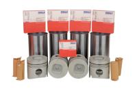China 4JB1 Diesel Engine MAHLE Liner Set 5878131790 NKR NKR55 for sale