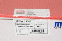 China 4JG1 Mahle Cylinder Liner for sale