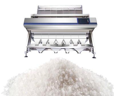China Salt Processing Industrial Color Sorter With Full Titanium Steel Machine Body for sale