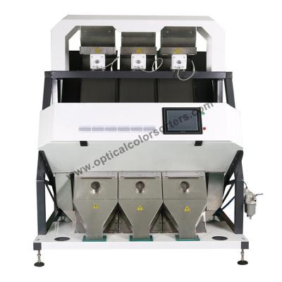 China Intelligent Rice Color Sorter Machine , Large Output Grain Colour Sorter for sale