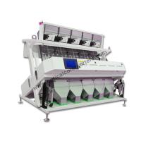 China One Key Intelligent Chute Sorter , Full Color CCD Camera Color Sorter for sale
