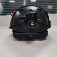 China Helmet Type Infrared Thermal Imaging Temperature Meter For Transport Station for sale