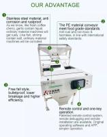 China Sea Food Color Sorting Equipment With Intelligent Operating System for sale