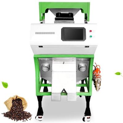 China Cost Efficiency Coffee Bean Color Sorter , Intelligent Mini Color Sorter for sale