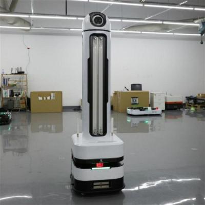 China indoor Blue Ocean Robotics UV Disinfection Robot To Disinfect Public Areas for sale