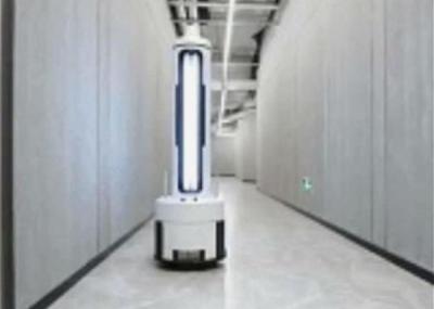 China Indoor Mobile Virus Killing UV Light Robot With Wireless Transmission for sale