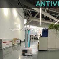 China Intelligent Smart Shopping Malls UV Light Sterilization Robot for sale