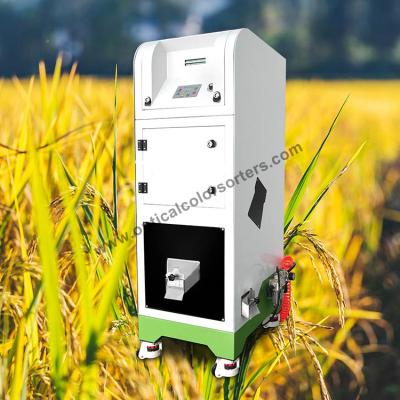 China 0.6-0.8Mpa Mobile control remote operation Mini fresh rice color sorter for sale