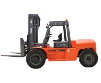 China Custom Vmax 5-10 Ton Diesel Powered Forklift 3000mm Mast Lifting Height for sale