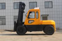 China Custom Vmax 5-10 Ton Diesel Powered Forklift 3000mm Mast Lifting Height for sale
