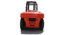 China Red VMAX Most Efficient 12 Ton Forklift CPCD120 With Diesel Power Type for sale