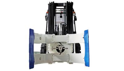 China Orange 4 Ton Pullet Diesel Powered Forklift Truck CE BV SGS Certification for sale