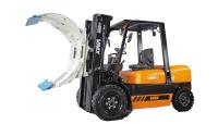 China Hydraulic Heavy Duty Narrow Aisle Forklift Truck , Stand Up Reach Forklift for sale