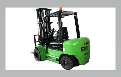 China Green DC Motor Diesel Forklift Indoors , 15 Ton 20 Ton 50 Ton Forklift Customized for sale