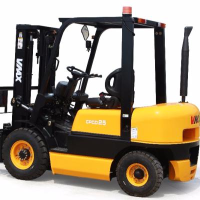 China 3 ton CPCD30 three mast with ISUZU engine forklift for sale