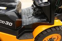 China Diesel forklift with CE and ISO certificate 3 ton capacity for sale