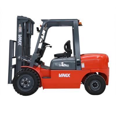 China VMAX 4 Tons Four Wheel Drive Forklift 1220mm Fork Length CE Certification for sale